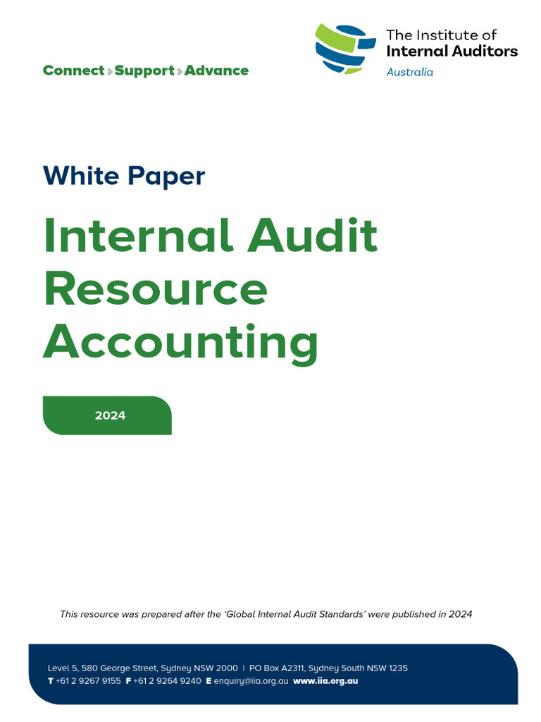 Internal Audit Resource Accounting 1728383865 | PDF | Internal Audit ...
