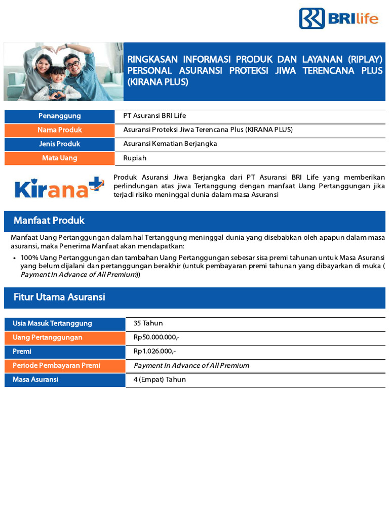 Riplay Personal Asuransi Kirana Plus YAKUB ABIDIN_compressed | PDF