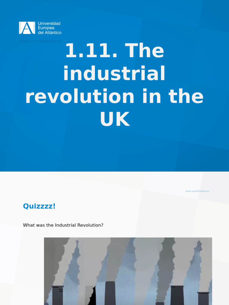 1.11. The Industrial Revolution | PDF | Industrial Revolution | Energy ...