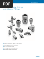 Swagelok Tube Fittings Guide | PDF | Pipe (Fluid Conveyance) | Electrical Connector