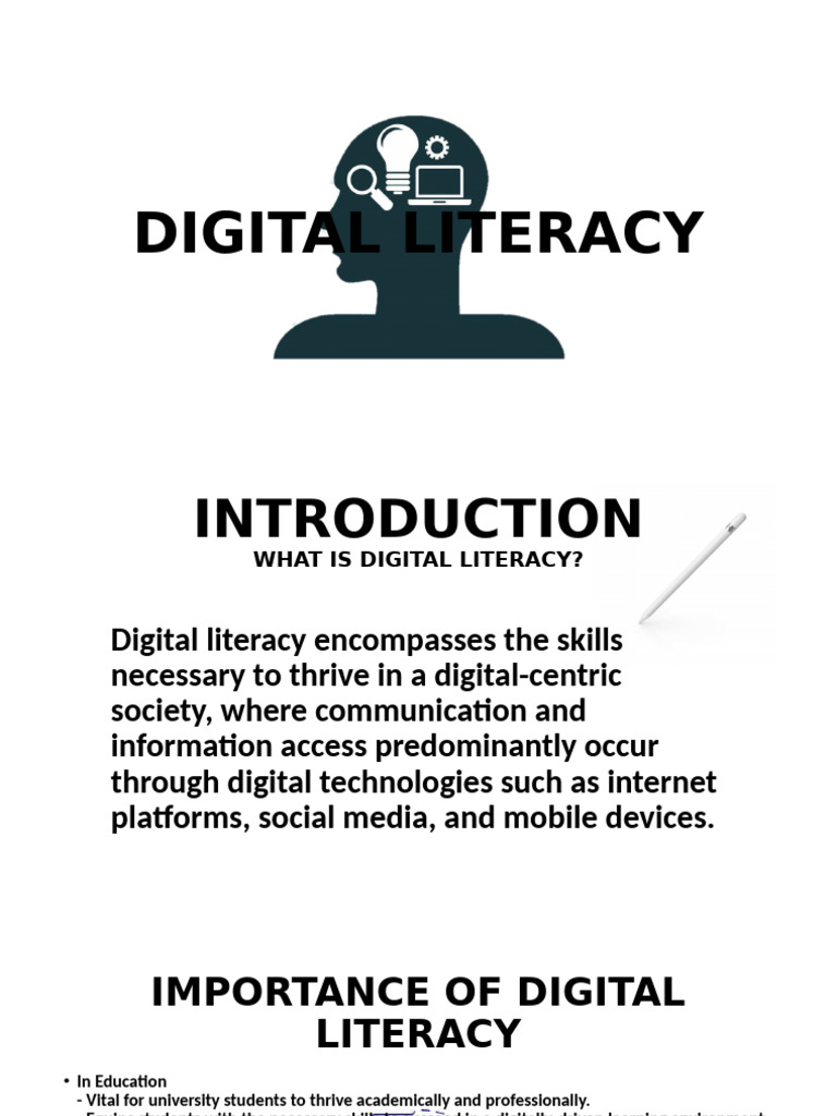 Digital Literacy G4 | PDF