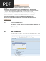 WithHolding Tax in Oracle Apps R12 | PDF | Invoice | Taxes