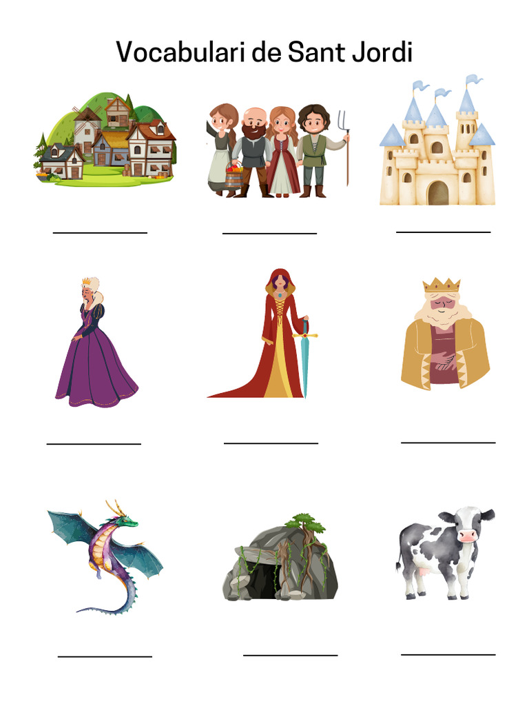 Vocabulari de Sant Jordi | PDF