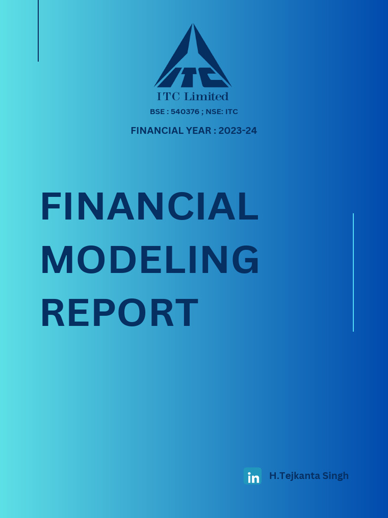 ITC Financial Model | PDF | Equity (Finance) | Dividend