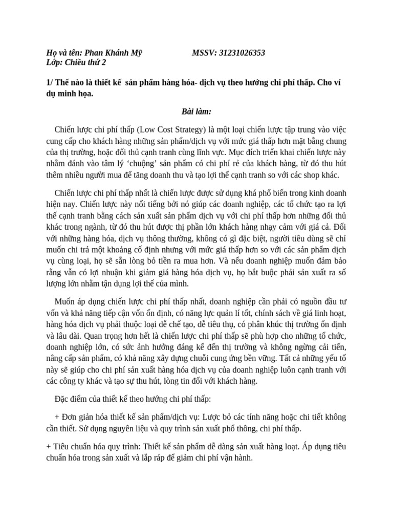 QTDH CT2 - BTKT | PDF