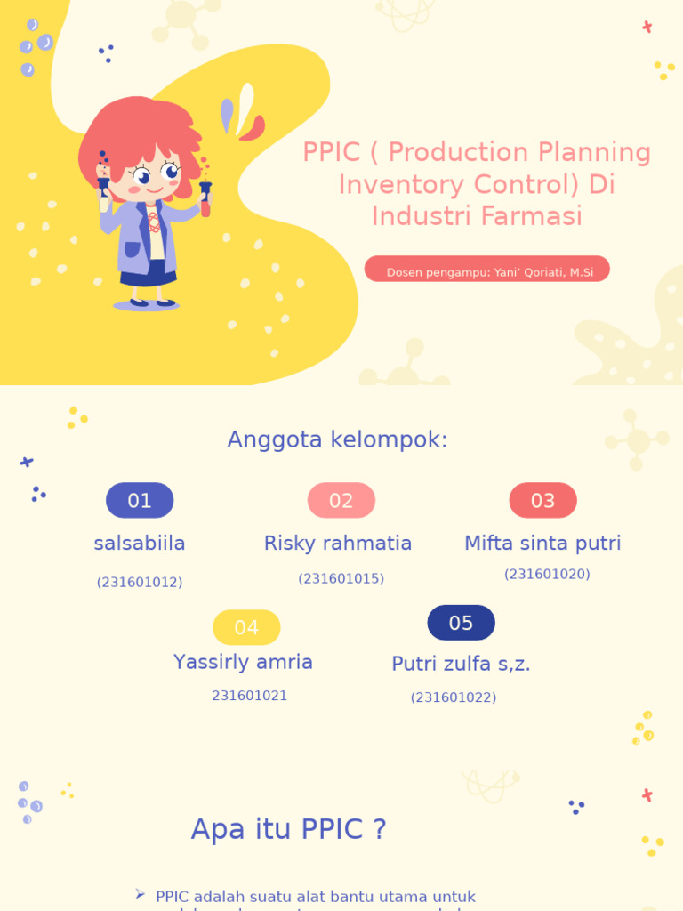 PPIC di Industri Farmasi | PDF