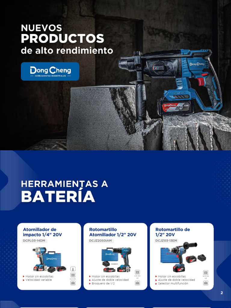 Catalogo Dong Cheng | PDF | Perforar | Carpintería