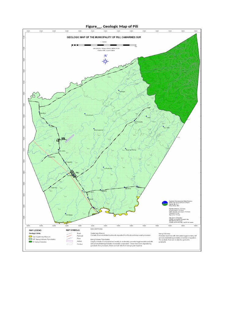 Hazard and Resource Maps of Pili, Camarines Sur | PDF