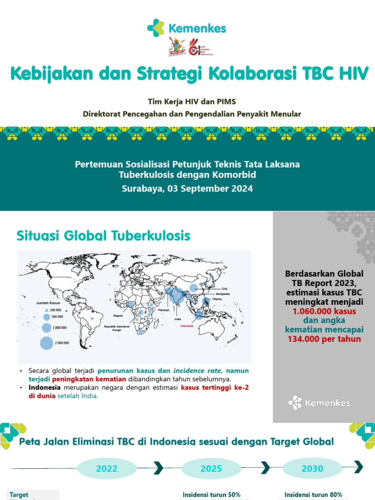 Strategi Eliminasi TBC dan HIV 2030 | PDF