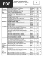 Secondary 1 Booklist 2024 | PDF | Textbook