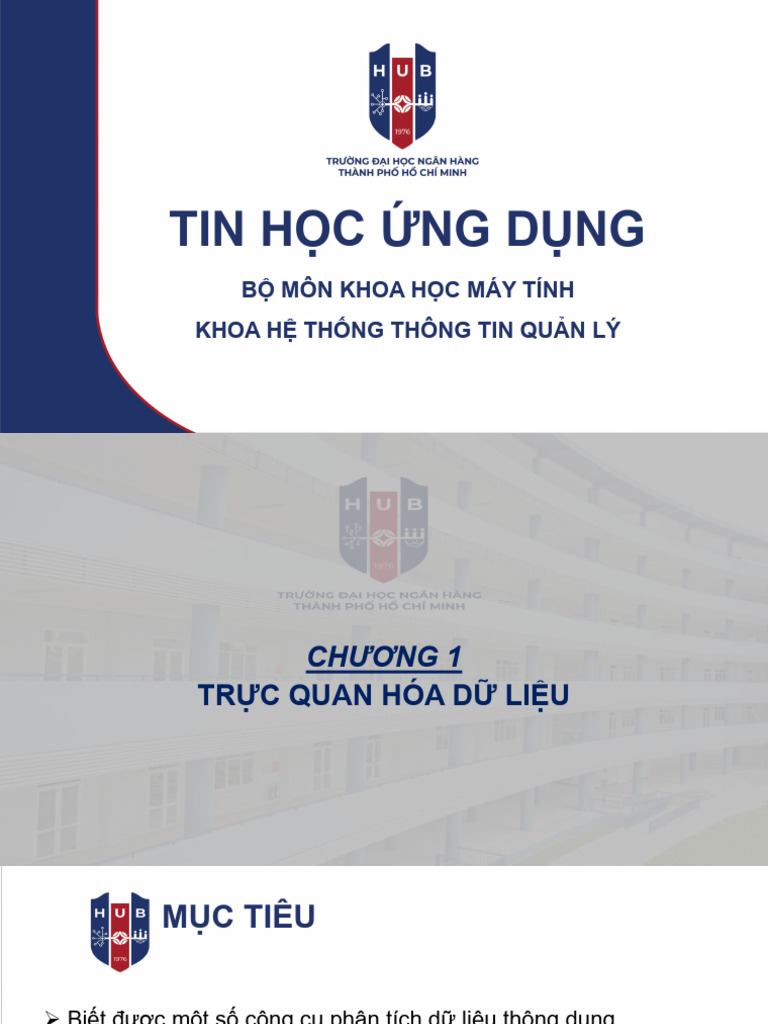 THUD_Chương 1_Trực Quan Hóa Dữ Liệu-PNamUpdate | PDF