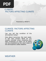 CLIMATE Grade 9 | PDF