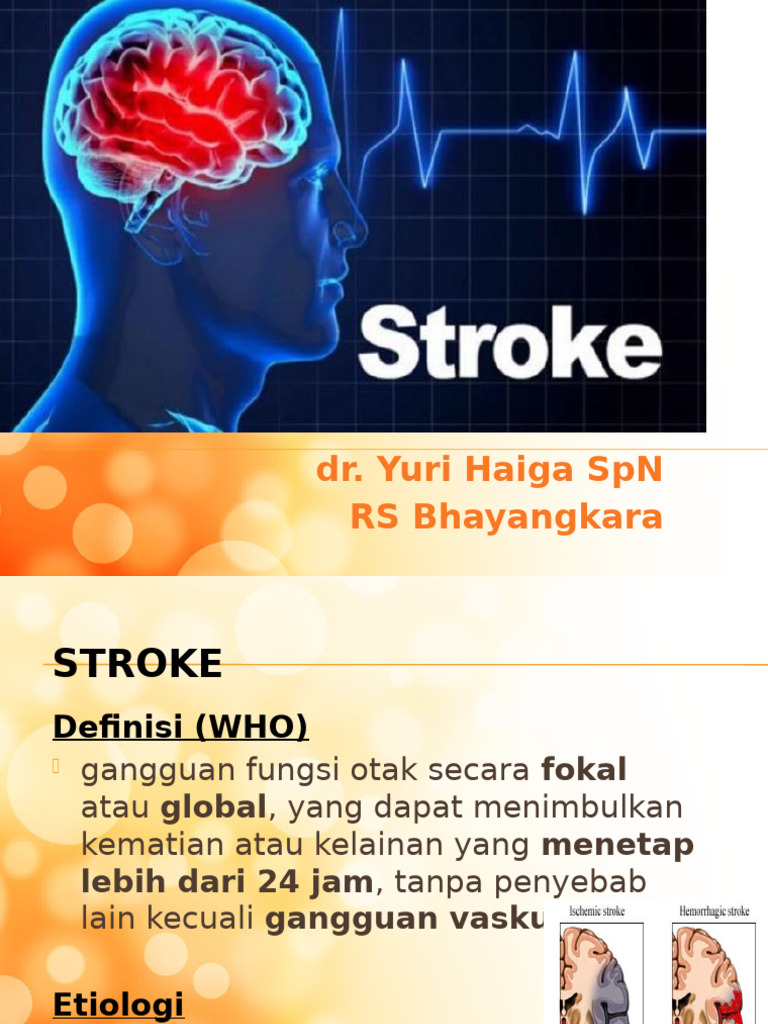 Penanganan dan Pencegahan Stroke | PDF