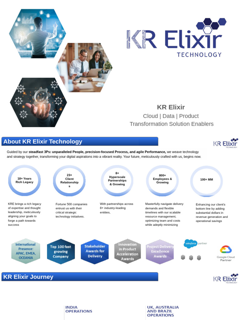 KR Elixir Presentation | PDF | Cloud Computing | Information Technology Management