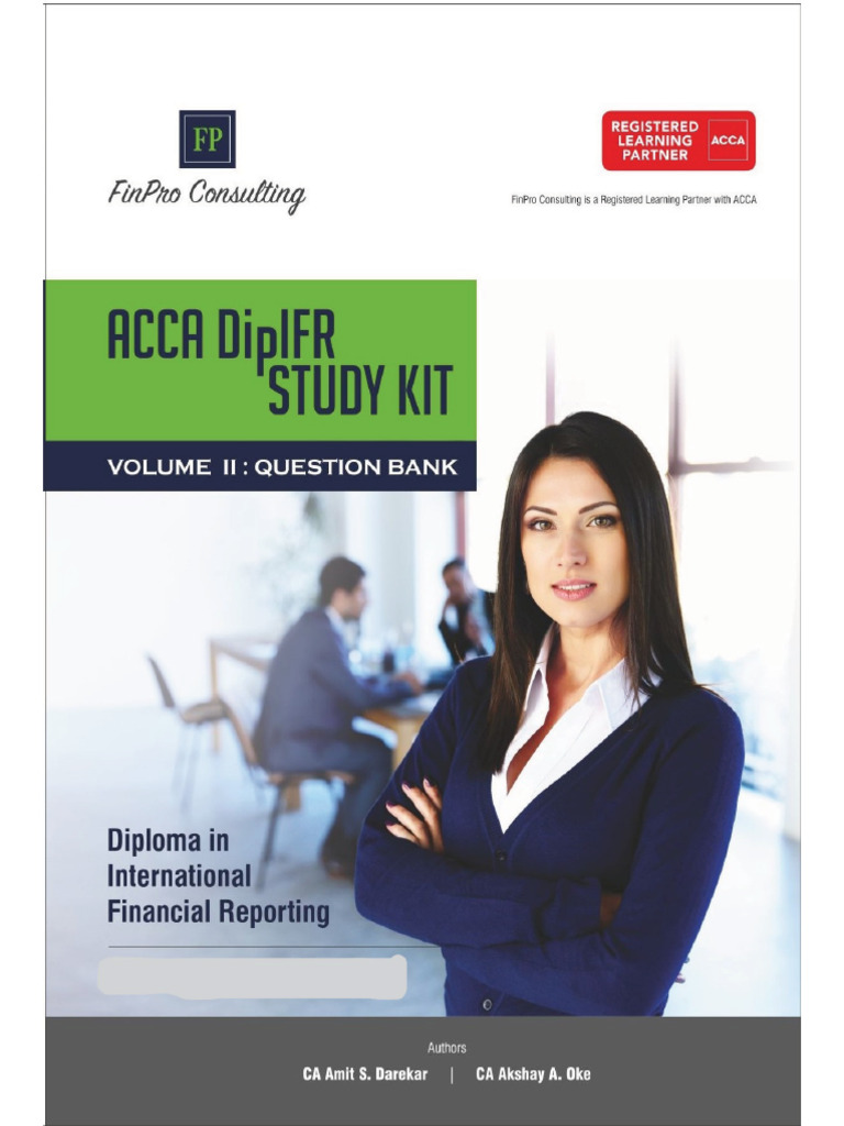 ACCA DipIFR Study Kit Vol II Question Bank | PDF | International ...