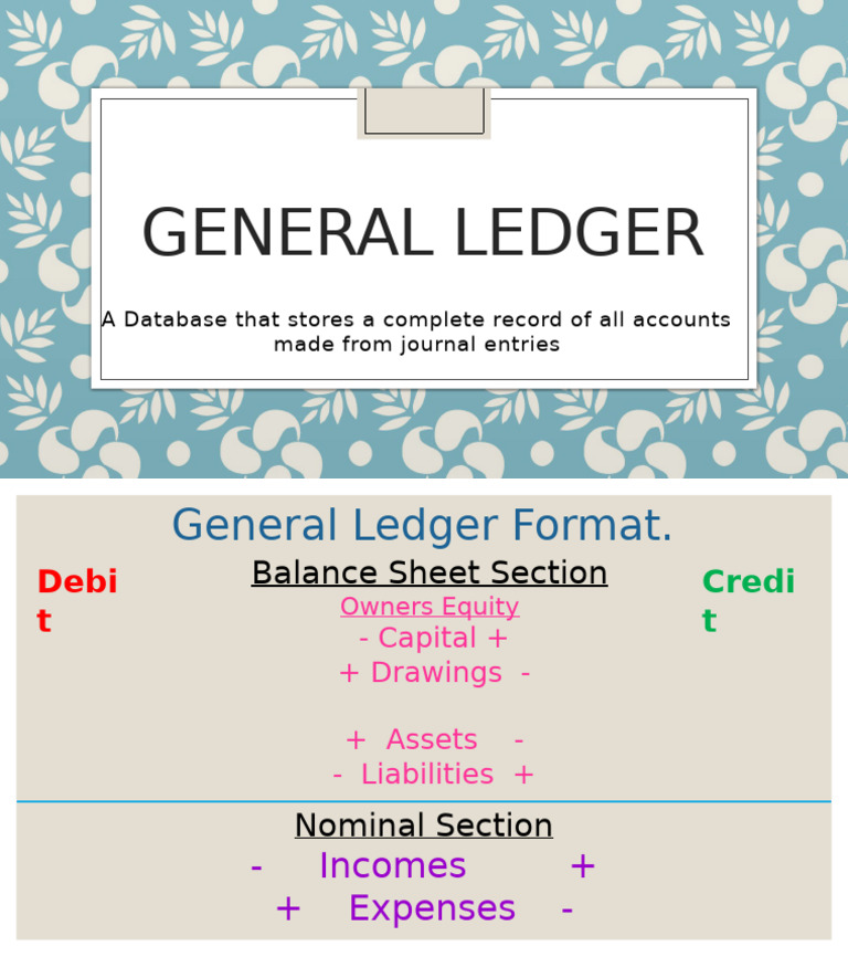 3.General ledger | PDF