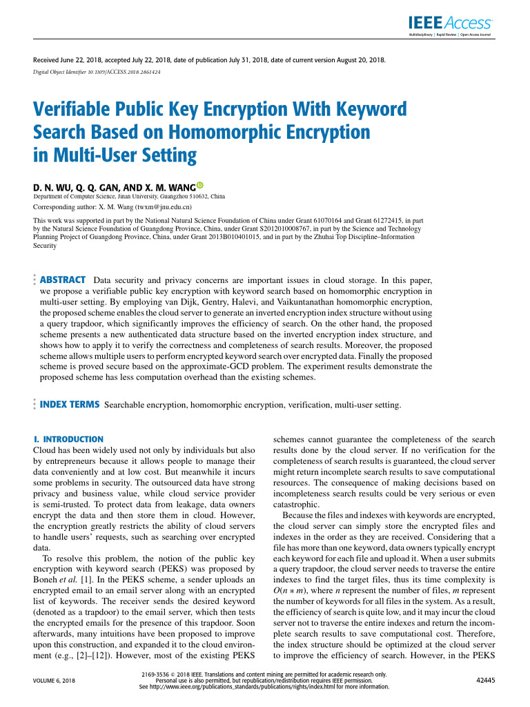 Verifiable_Public_Key_Encryption_With_Keyword_Search_Based_on_Homomorphic_Encryption_in_Multi ...