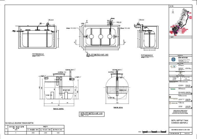 Septitank Biotank 5m3 Forcon | PDF