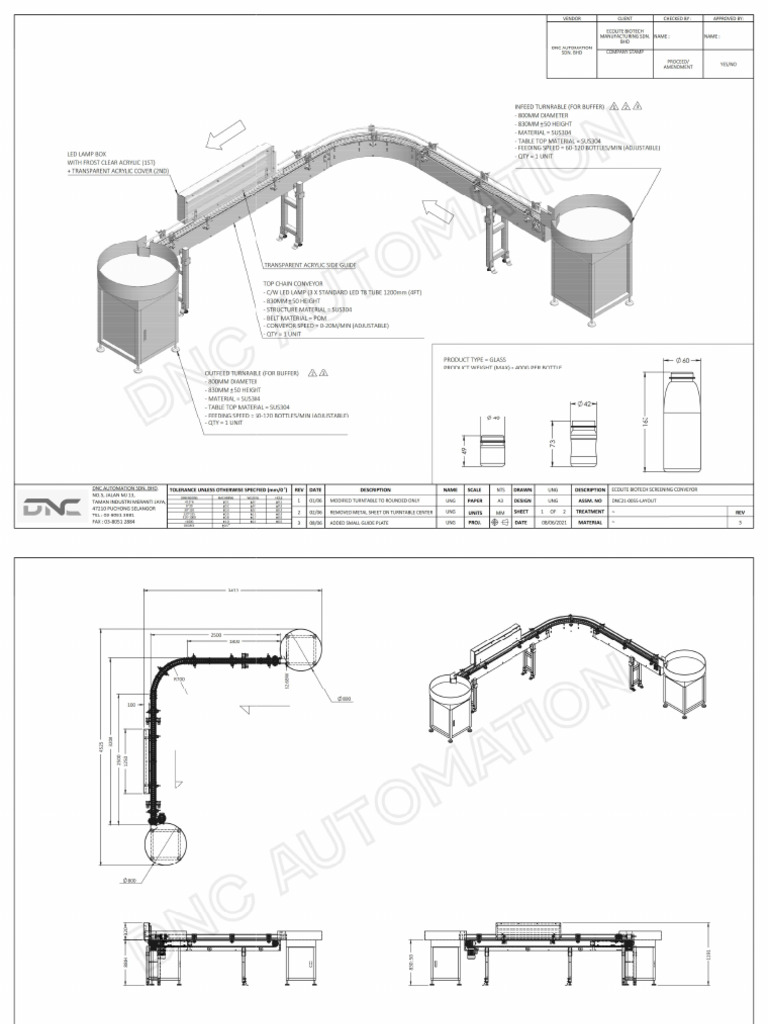 Ecolite Biotech Screening Conveyor | PDF