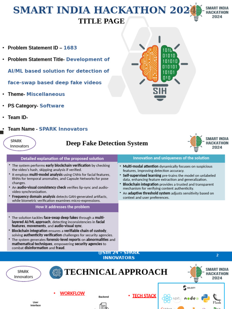 Deepfake - PPT (1) .PPTX - Read-Only | PDF | Authentication | Biometrics