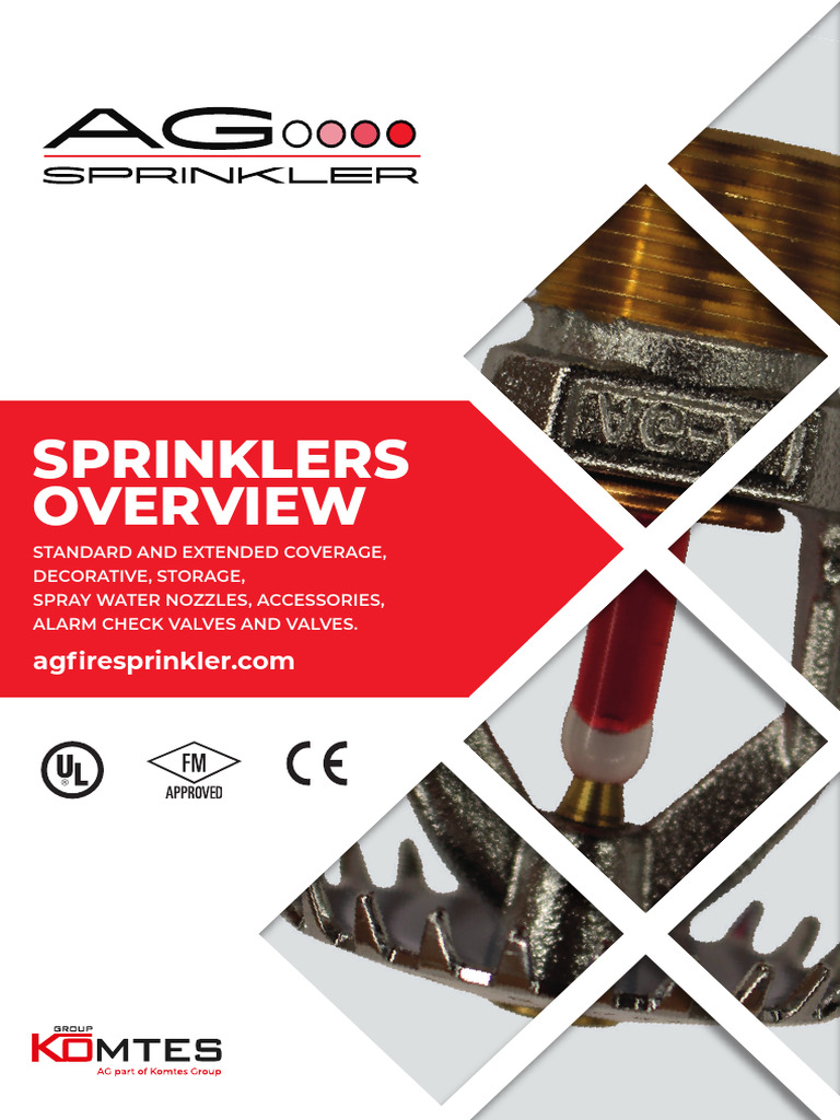Agricultural Fire Sprinkler Overview | PDF | Fire Sprinkler System | Valve