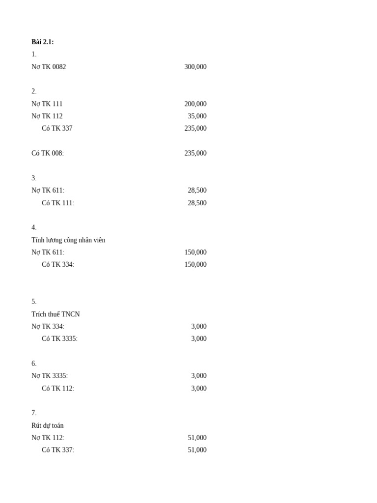 KTC Chương 2 | PDF