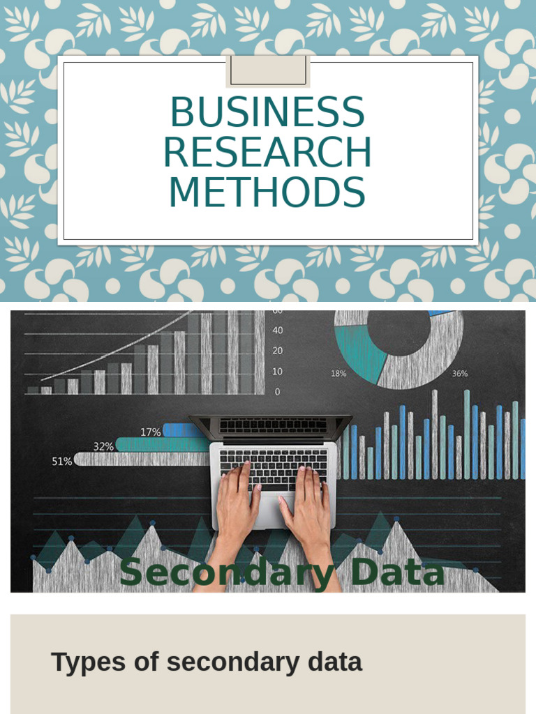 Secondary data | PDF | Survey Methodology | Data