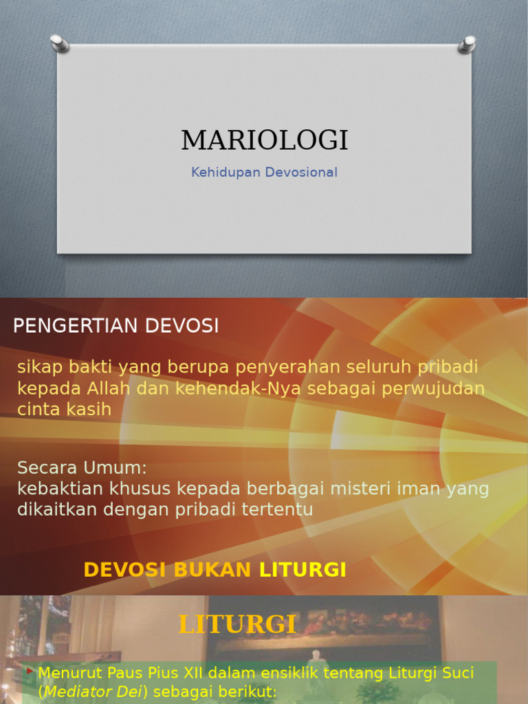 Memahami Devosi dan Peran Maria | PDF