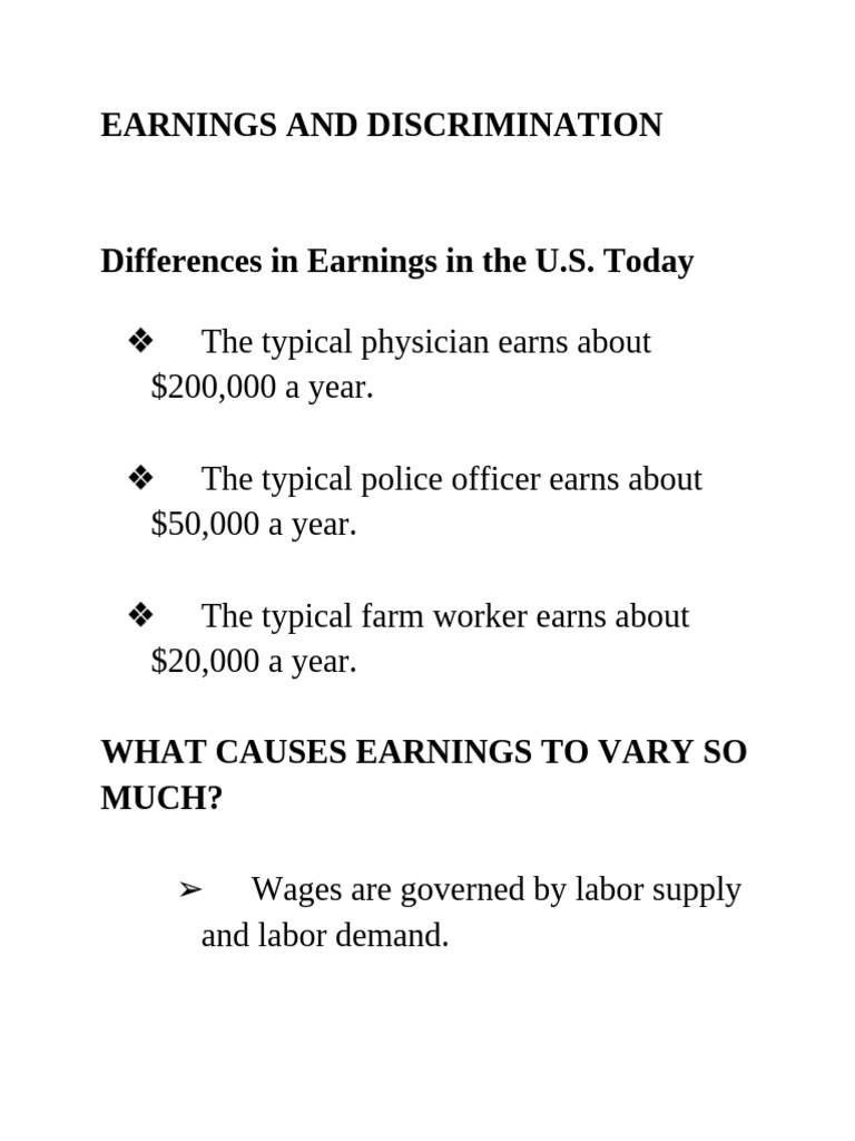 ECONOMICS-REPORT | PDF | Labour Economics | Employment Discrimination