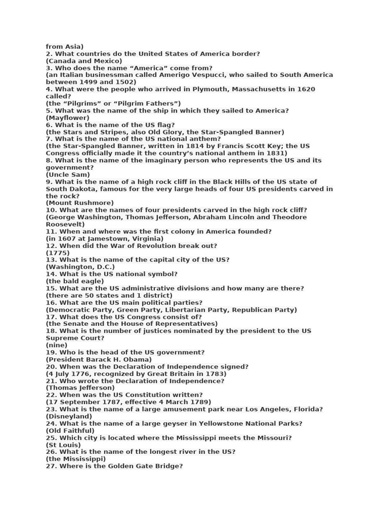 Usa | PDF | The United States | Mark Twain