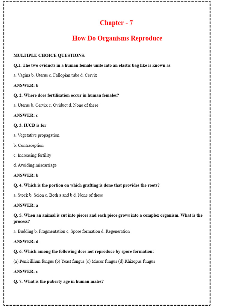 ch07 | PDF | Seed | Sexual Reproduction