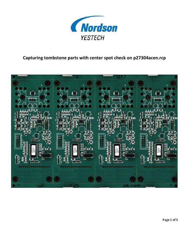 Imperial Electronic - Capturing Tombstone | PDF