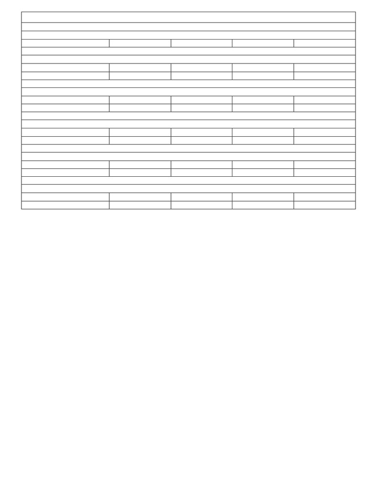 Employee Leave Ledger Summary | PDF