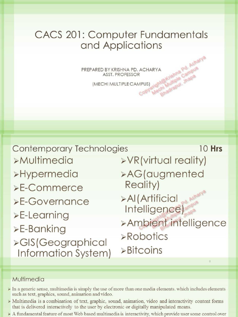 Unit-7 Chapter | PDF