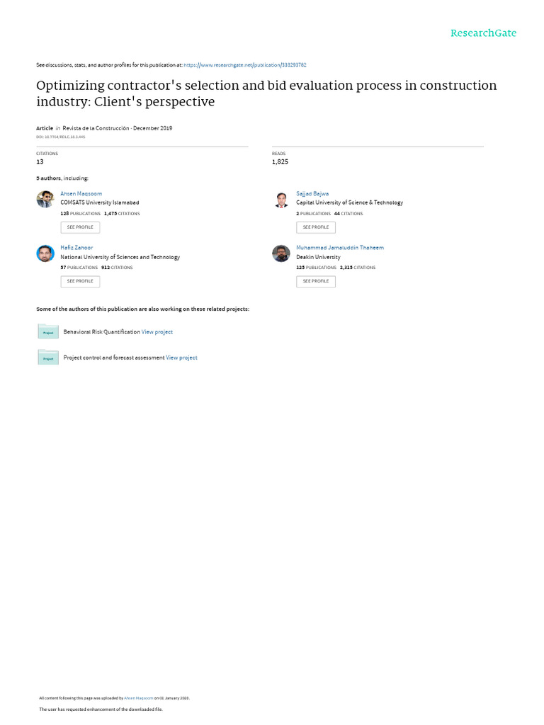 opt cont selection | PDF | Normal Distribution | Evaluation