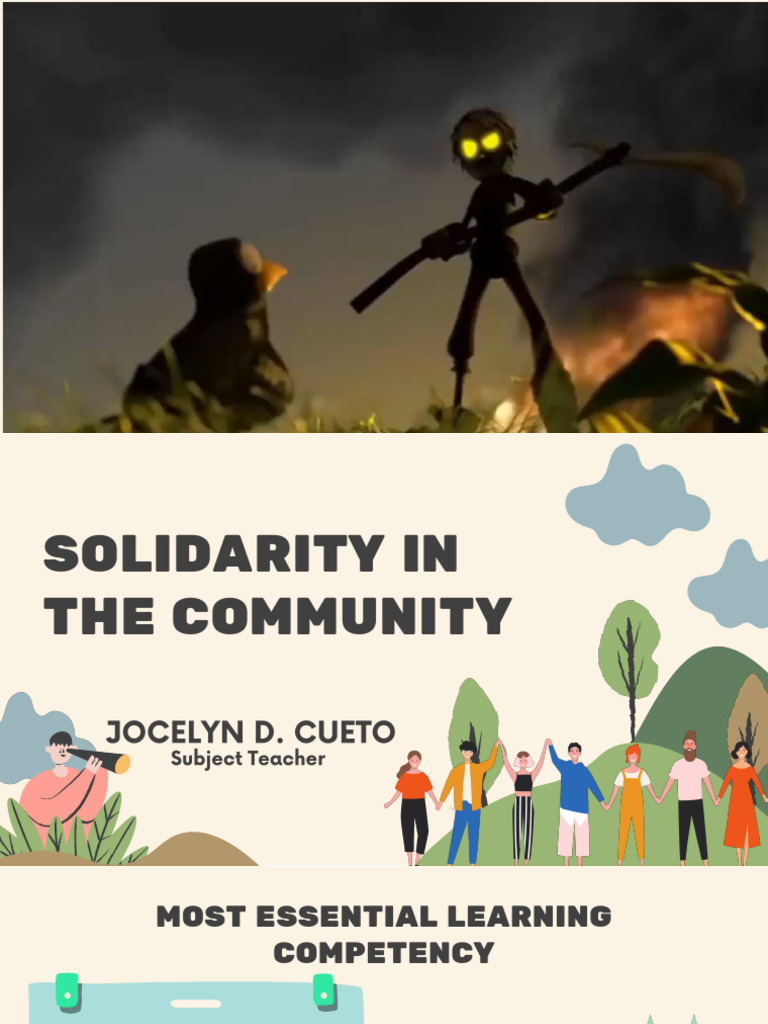 Importance of Solidarity in Community | PDF