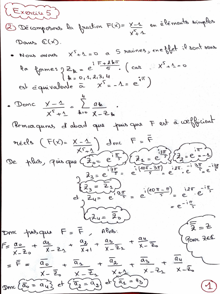 Exercices 5 et 6 | PDF