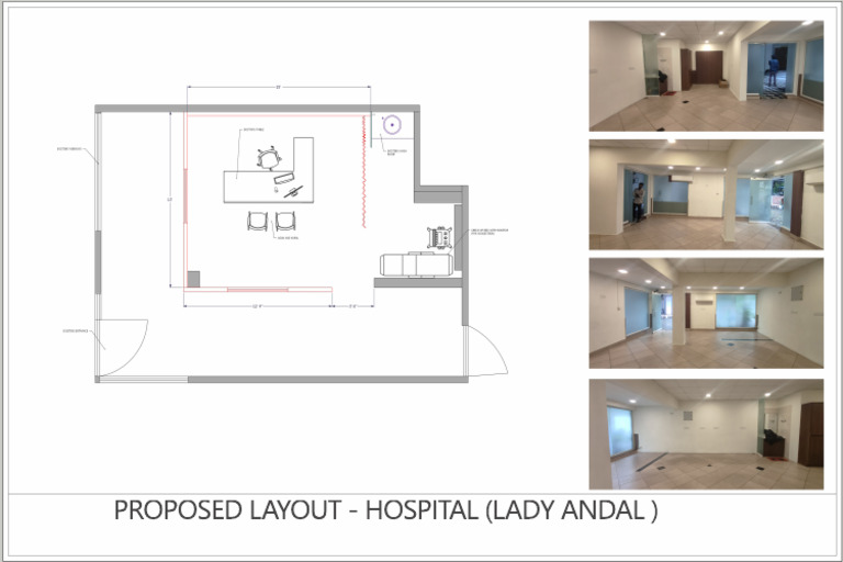 Proposed Layout Lady Andal - Hosp | PDF