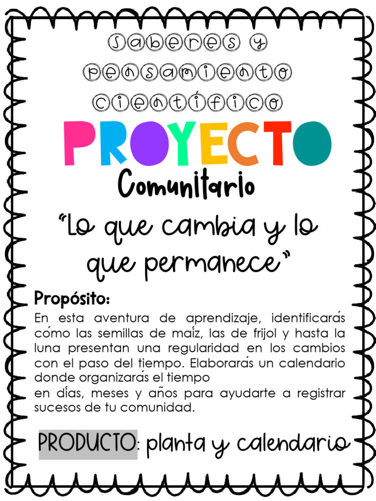 PORTADA PARA LA CARPETA DE EVIDENCIAS 2° Lo Que Cambia y Lo Que Permanece | PDF