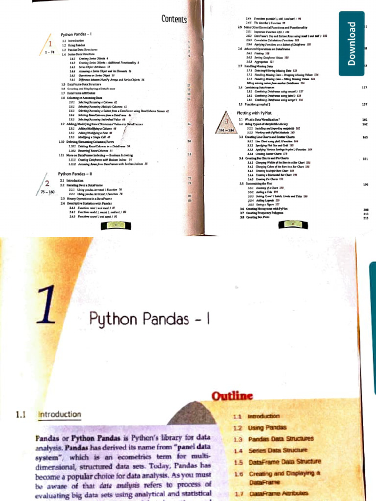 Shree dharachya Python pandas-1 (1) | PDF