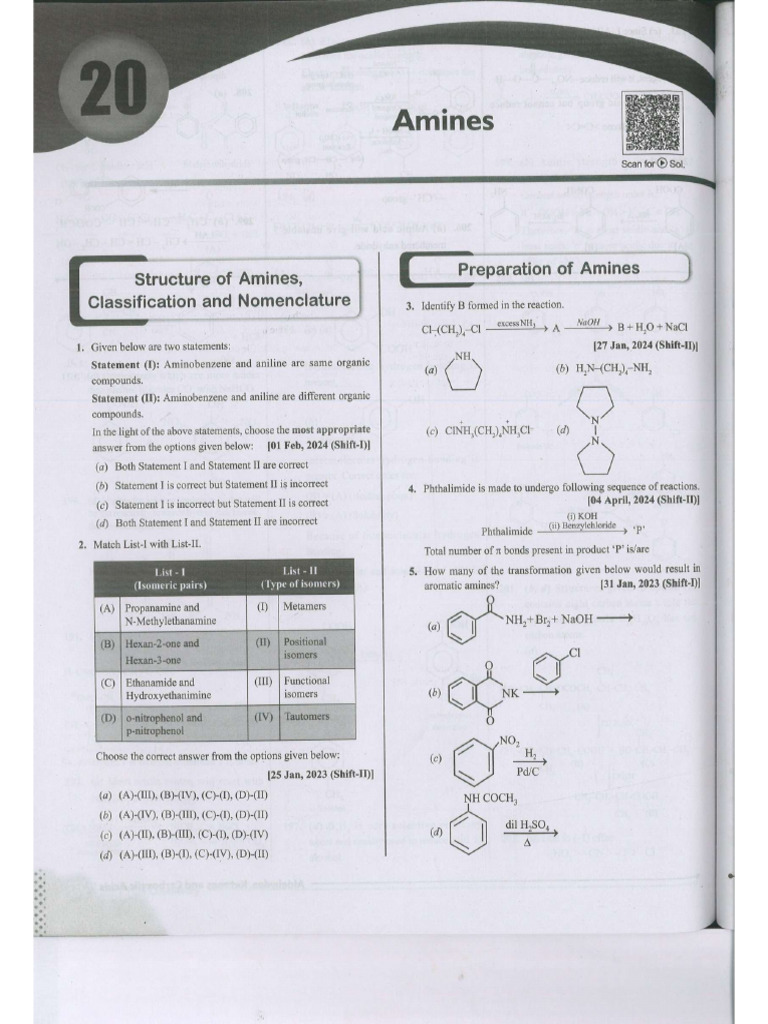 AMINES | PDF