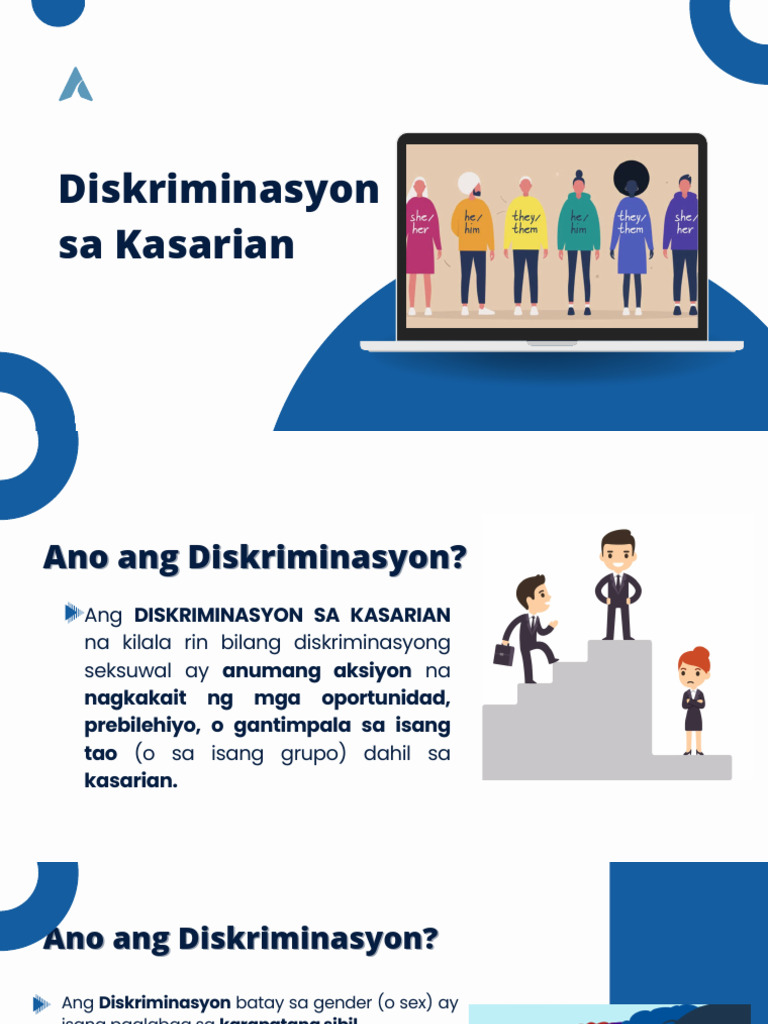 Diskriminasyon Sa Kasarian | PDF