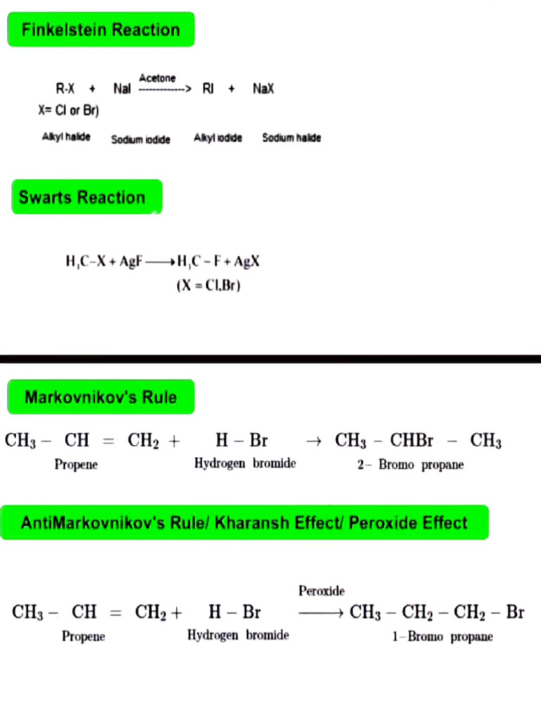 Named Reactions Organic Chemistry | PDF | Chemical Compounds | Organic ...