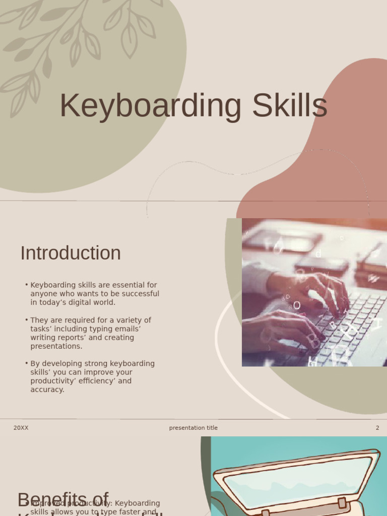 Essential Keyboarding Skills Guide | PDF