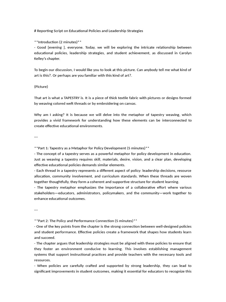 Reporting Script - IGNATIAN | PDF | Teachers | Motivational