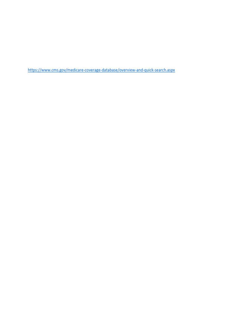 NCD and LCD Updates for Medical Billing | PDF