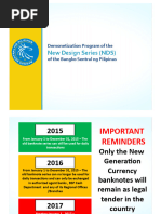 BSP Clean Note and Currency Policy Guide | PDF | Legal Tender | Banknote
