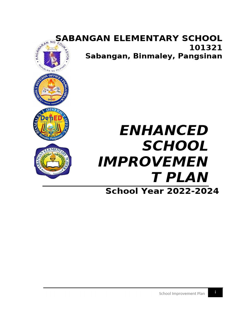 Final Sabangan ESIP | PDF | Learning | Education Reform