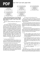 IEEE - Conference Template A4 | PDF | International System Of Units ...