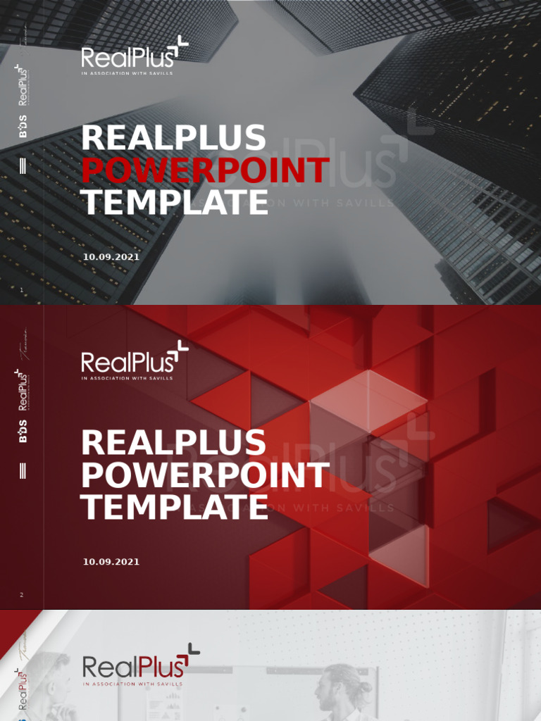 2023 RealPlus Powerpoint Template Update 0602 | PDF | Page Layout